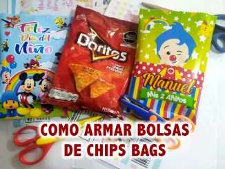 Como hacer Bolsa para Chips Bags en Powerpoint – Boni Fiesta