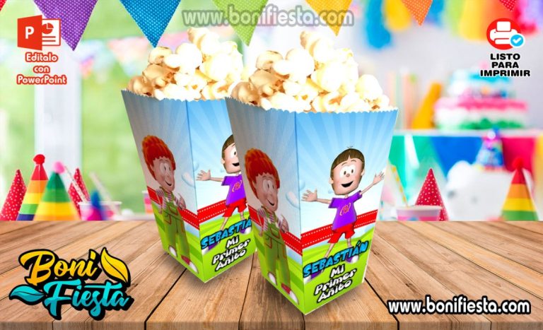 Kit Imprimible de Biper y sus Amigos Editable en Powerpoint – Boni Fiesta