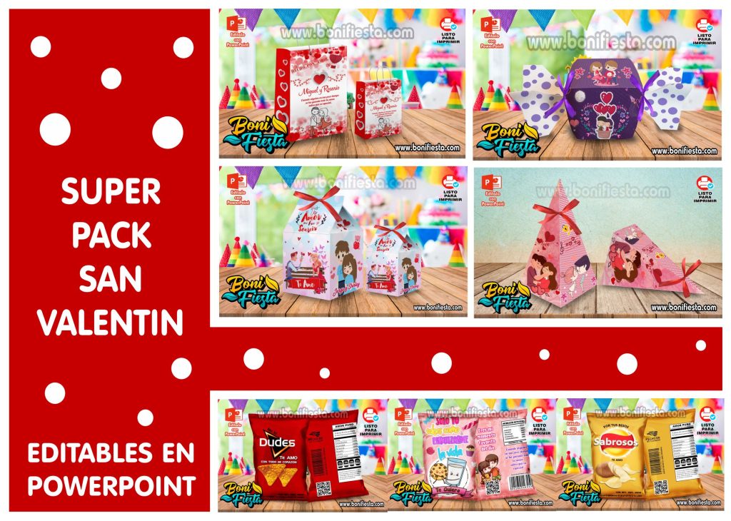 Super Pack de San Valentín – Boni Fiesta